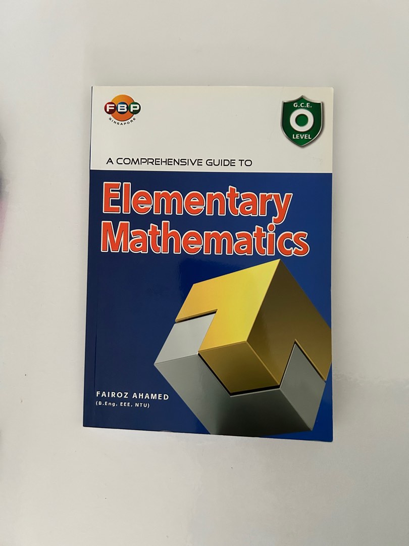 A Comprehensive Guide To Elementary Mathematics, Hobbies & Toys, Books ...
