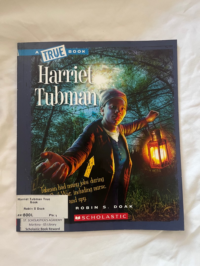 A True Book | Harriet Tubman | Scholastic Book, Hobbies & Toys, Books ...