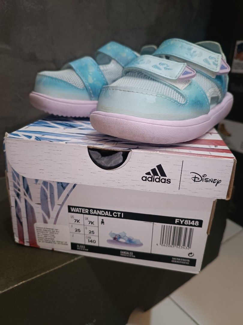 ADIDAS DISNEY FROZEN WATER SANDAL CTI, Babies & Kids, Babies & Kids ...