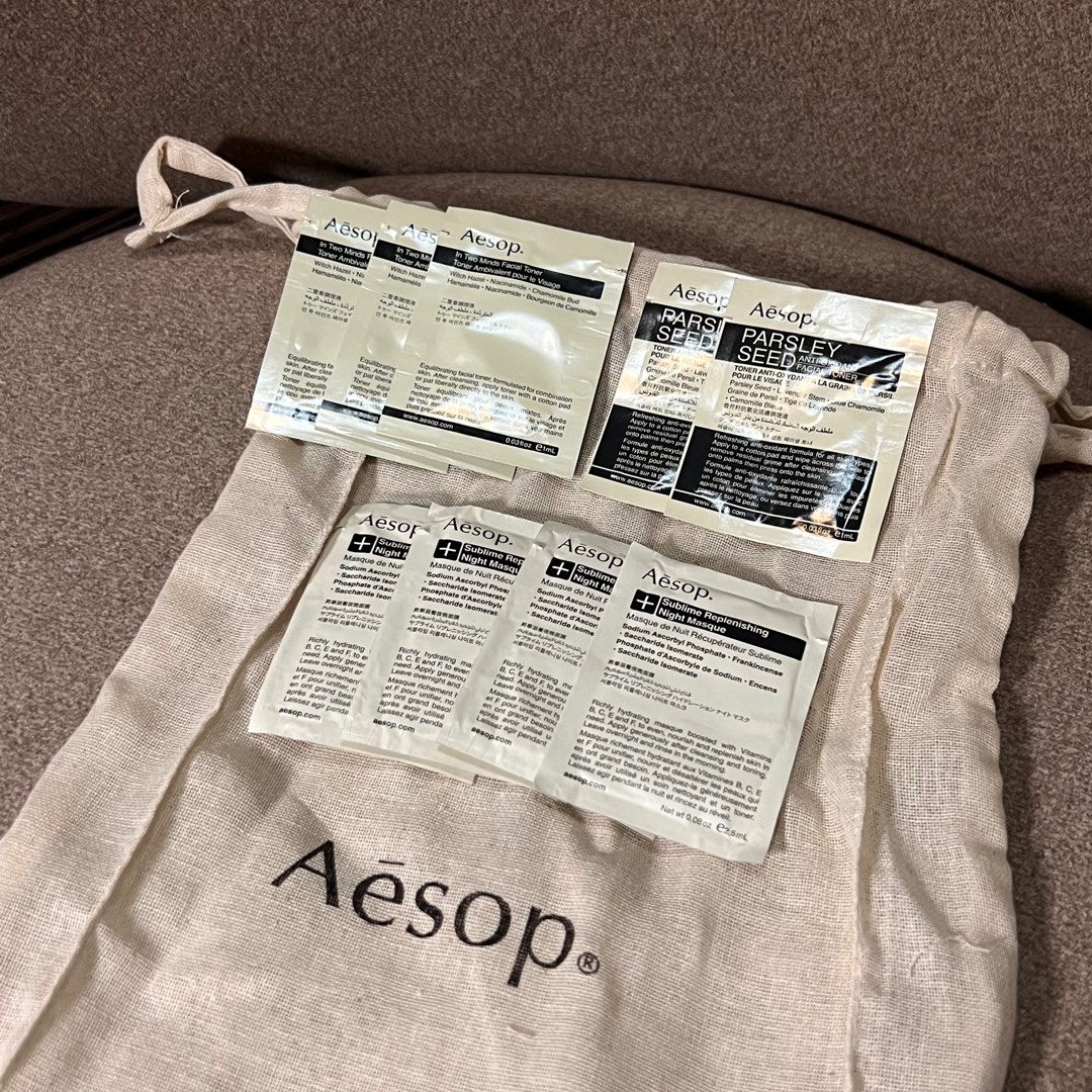 Aesop Samples, Beauty & Personal Care, Face, Face Care on Carousell