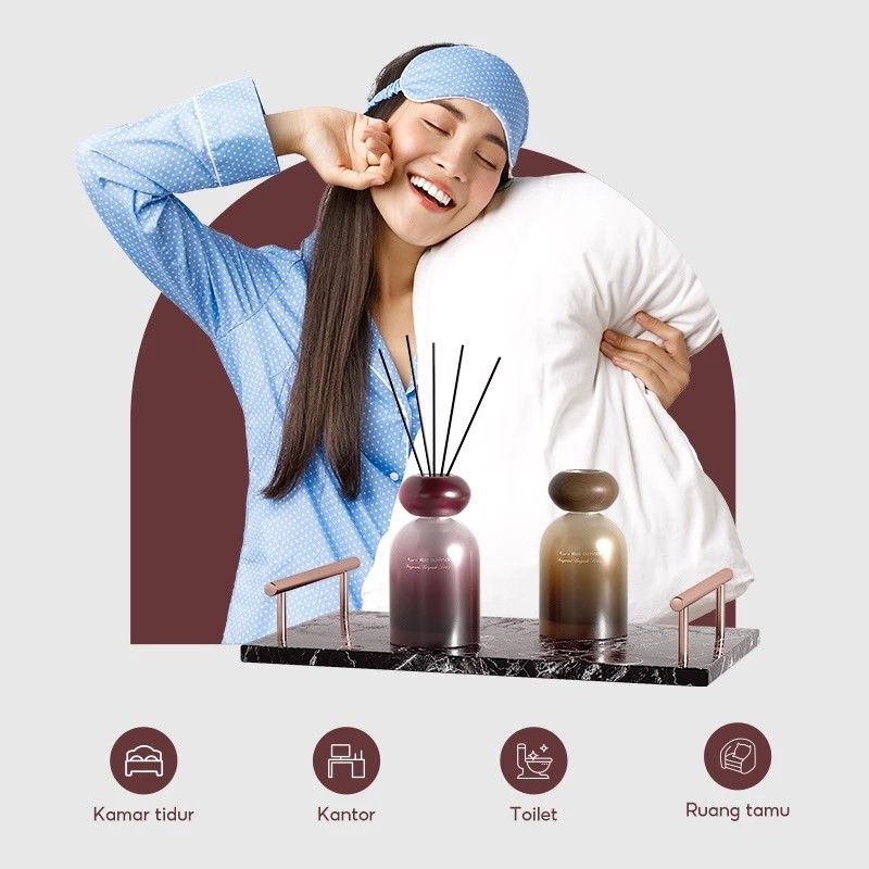 Alba Sol Reed Diffuser SAKURA, Kesehatan & Kecantikan, Parfum, Kuku & Lainnya di Carousell