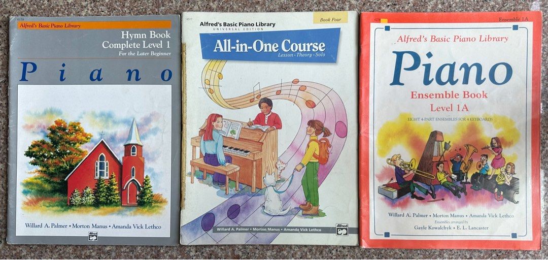 Alfred’s Basic Piano Library : All-in-One Course Book Four Universal ...