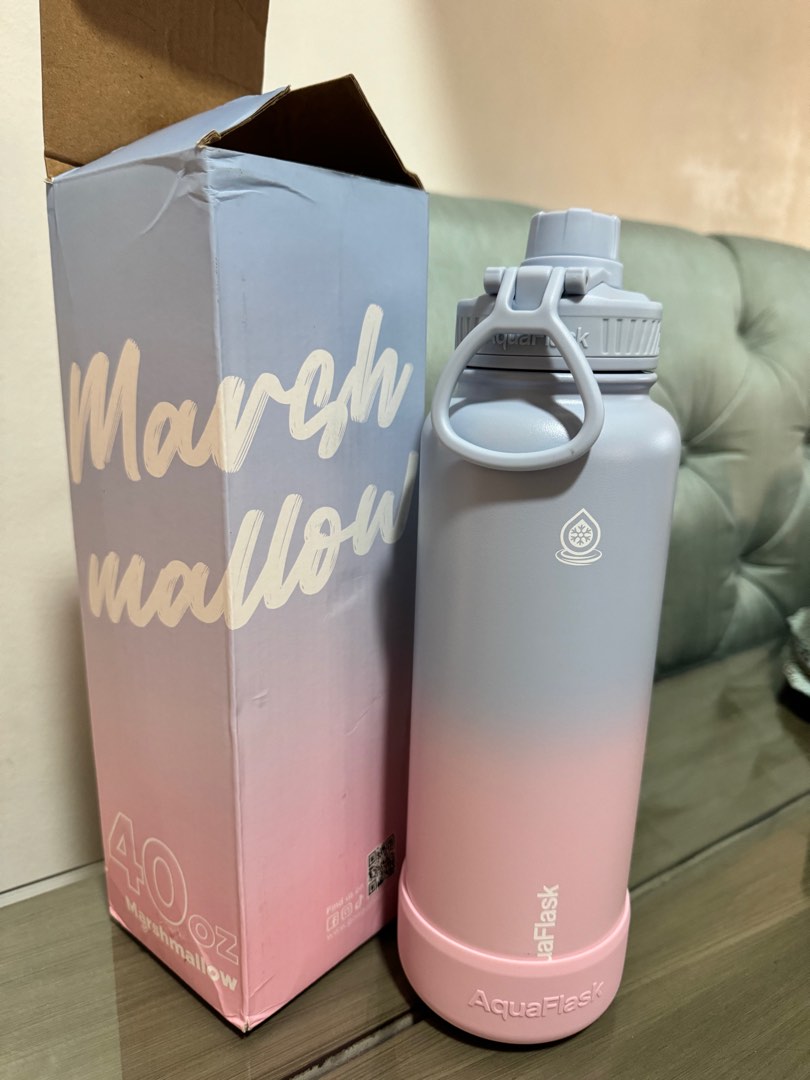 Aquaflask Dream Edition Marshmallow 40oz, Furniture & Home Living, Kitchenware & Tableware ...