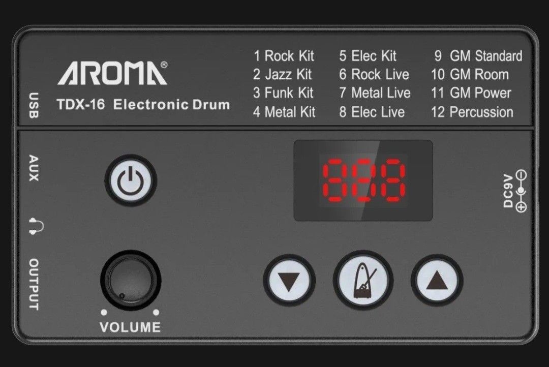 AROMA TDX 16 full 7 piece set, Hobbies & Toys, Music & Media, Musical Instruments on Carousell