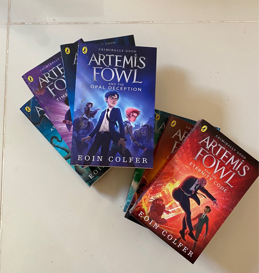 ARTEMIS FOWL COMPLETE BOOK SET, Hobbies & Toys, Books & Magazines ...
