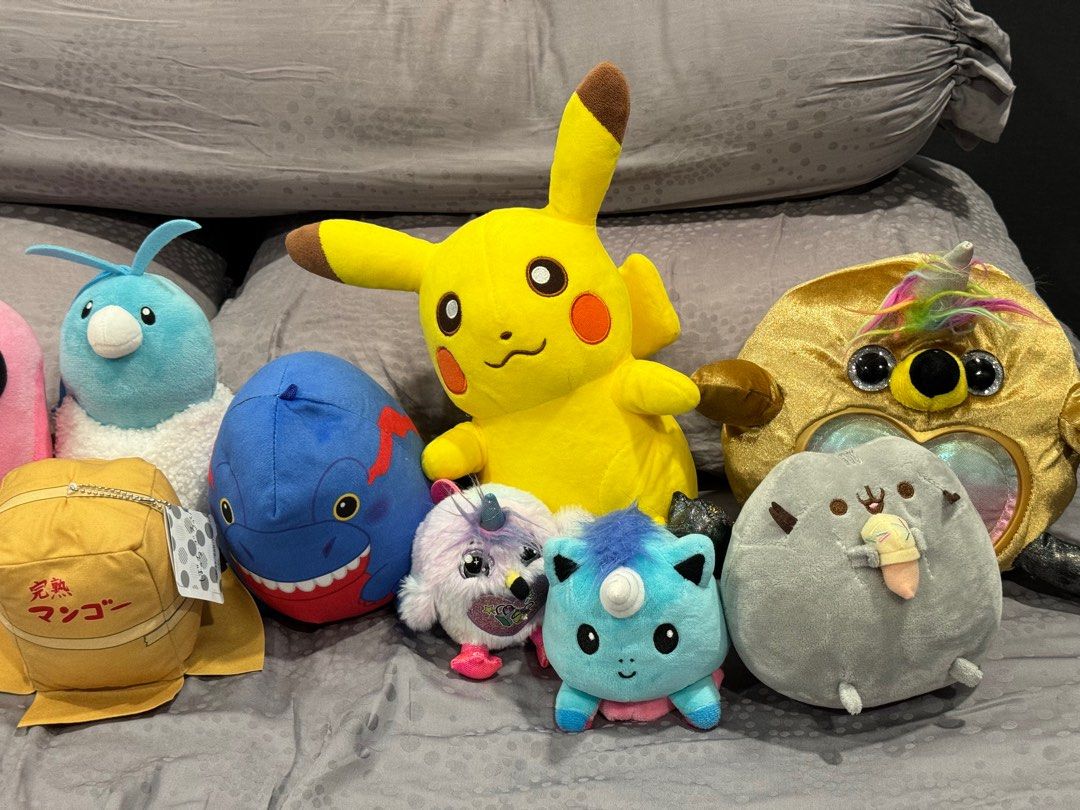Assorted soft toys, Hobbies & Toys, Toys & Games on Carousell