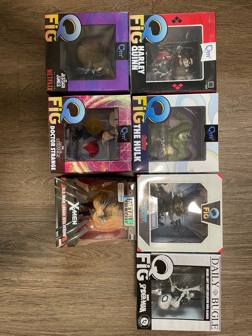 Assortment of Q Fig figurines, Hobbies & Toys, Toys & Games on Carousell