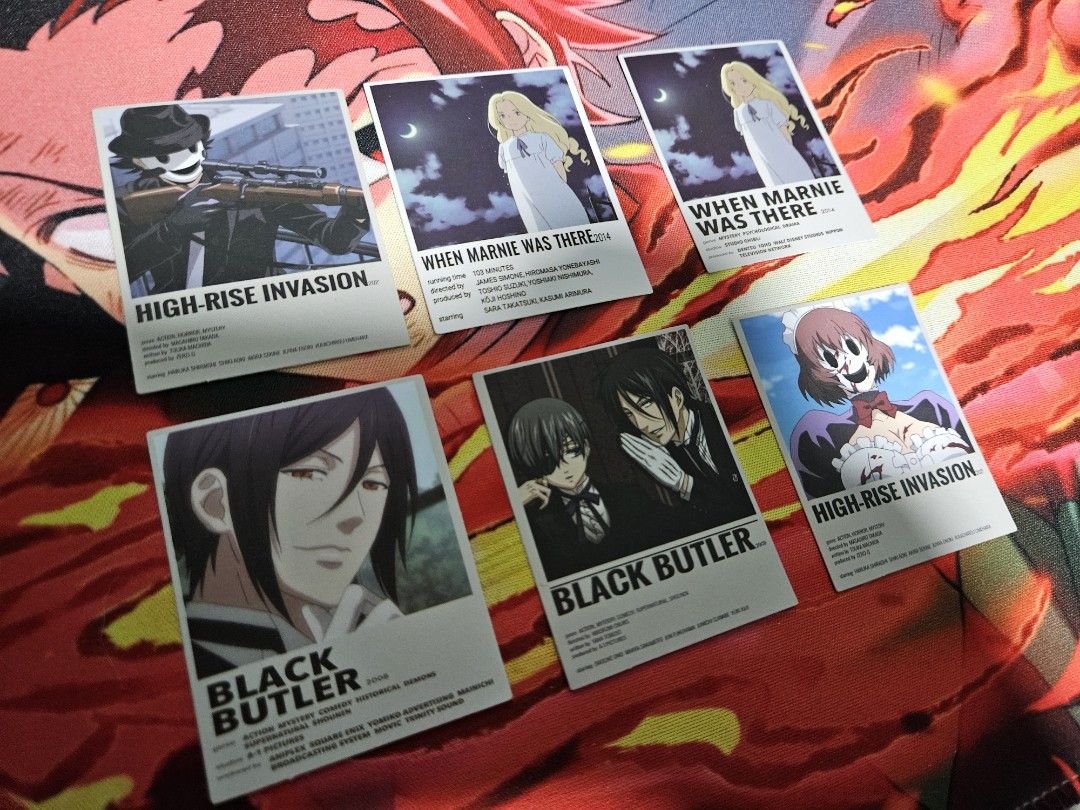 Assortments of Mini Anime Poster Stickers!, Hobbies & Toys, Stationery ...