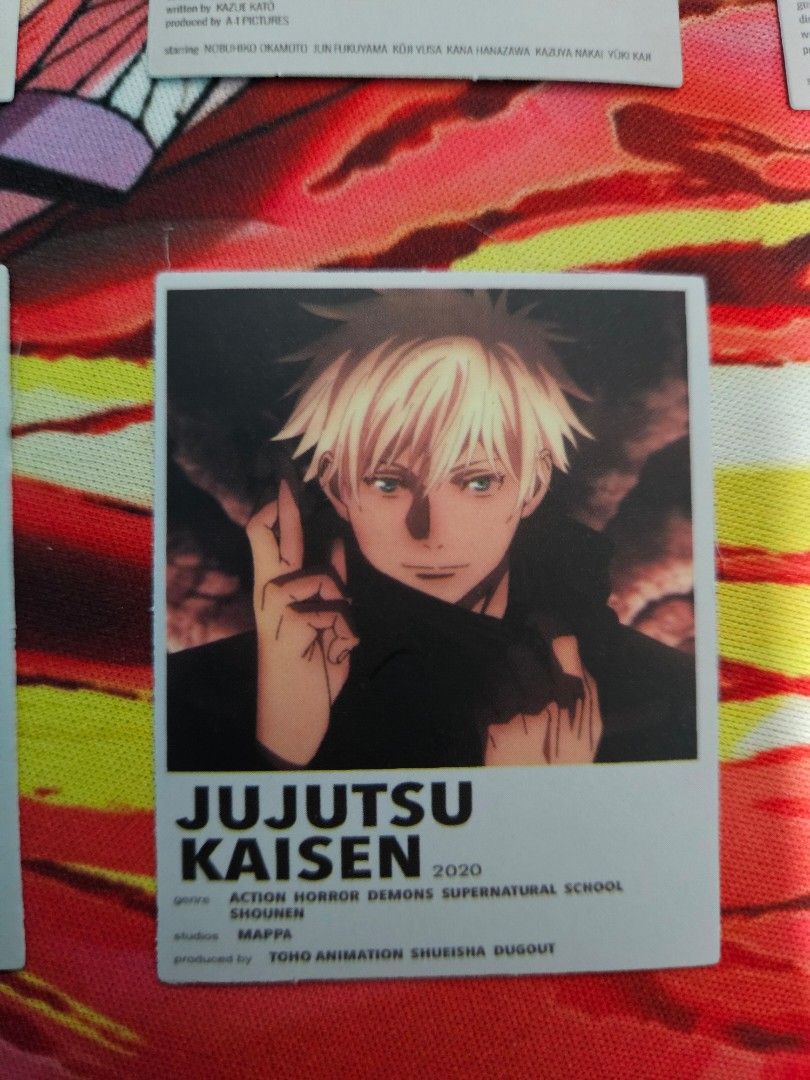 Assortments of Mini Anime Poster Stickers!, Hobbies & Toys, Stationery ...