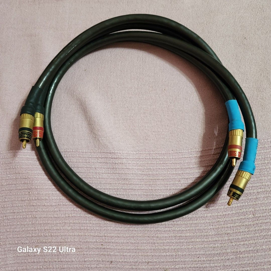 Audioquest Diamond RCA Interconnect 1.0M, Audio, Other Audio Equipment ...