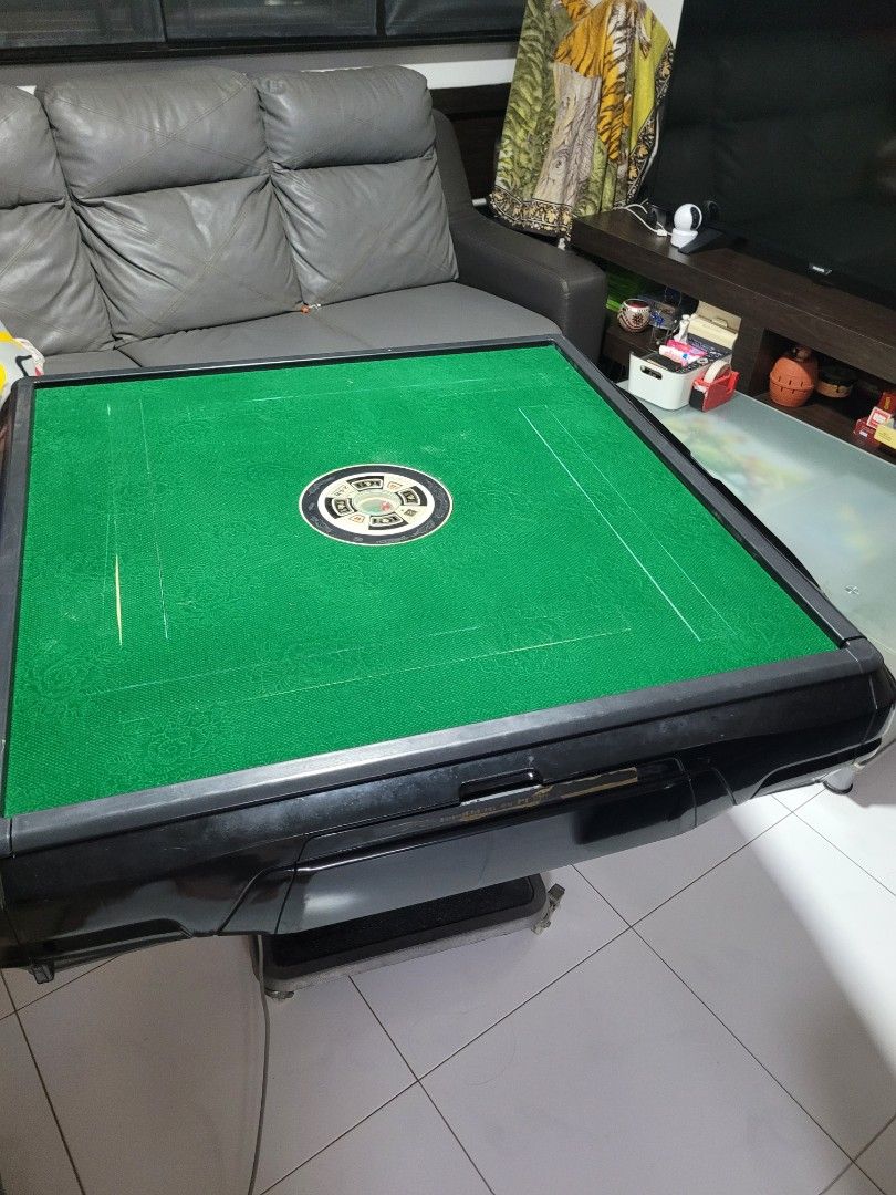 Automatic mahjong table, Furniture & Home Living, Furniture, Tables ...