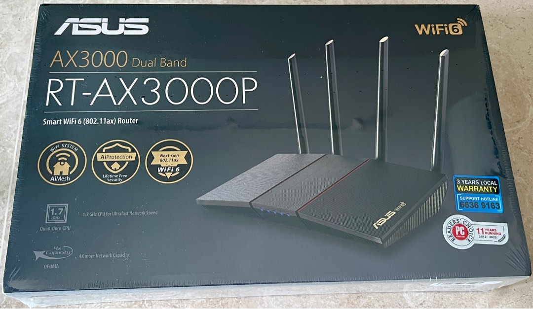 AXUS RT-AX3000P, Computers & Tech, Parts & Accessories, Networking on ...