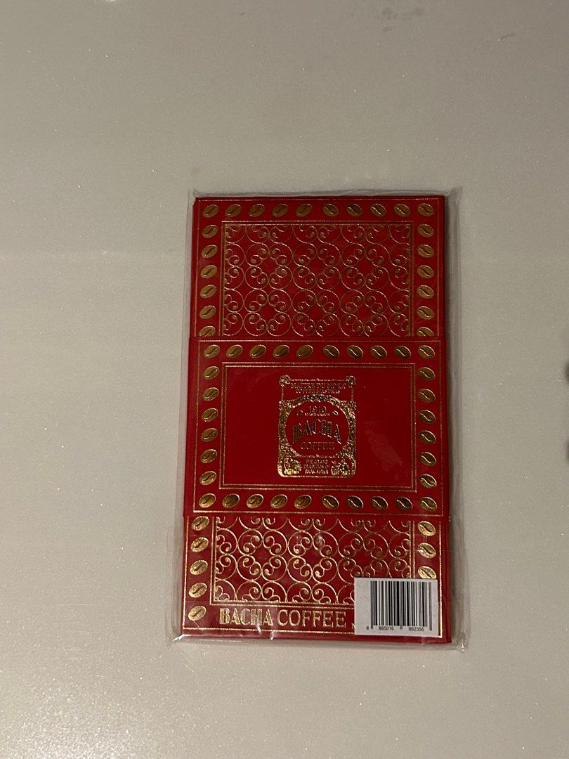 BACHA Coffee Red Packets, Hobbies & Toys, Memorabilia & Collectibles ...