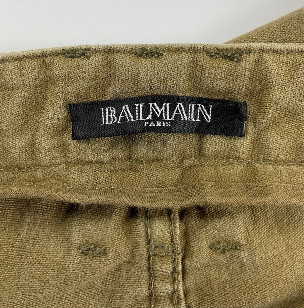 Balmain Cargo Pants, Men's Fashion, Bottoms, Jeans on Carousell