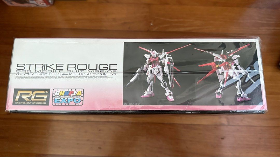 Bandai - Strike Rouge Gundam 1/144 RG (Gunpla Expo), Hobbies & Toys ...