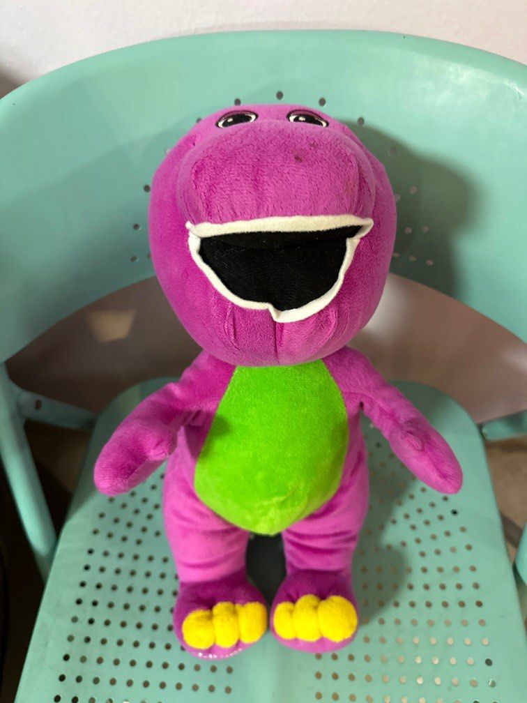 Barney Soft Toy / Plushies, Babies & Kids, Infant Playtime on Carousell