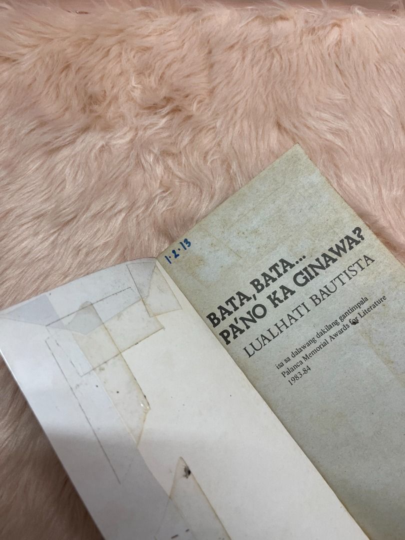 Bata, Bata... Pa'no Ka Ginawa by Lualhati Bautista | Paperback, Hobbies ...