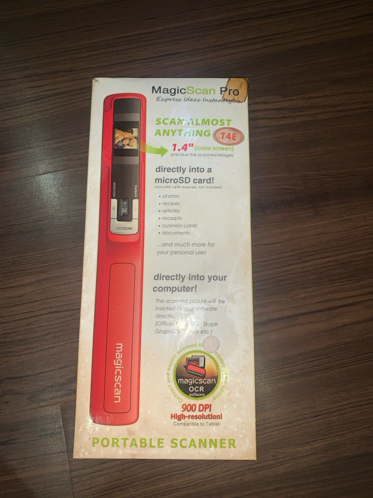 BNIB MagicScan Pro!, Computers & Tech, Printers, Scanners & Copiers on Carousell