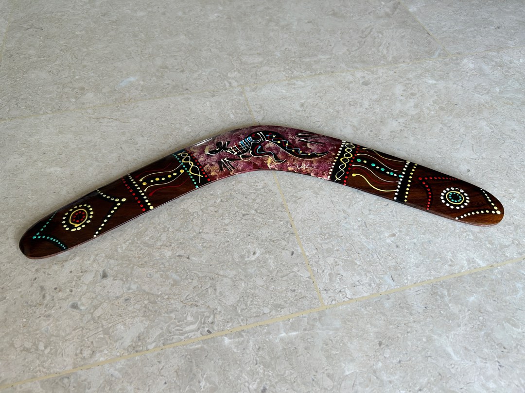Boomerang Australia hand crafted, Hobbies & Toys, Stationery & Craft ...