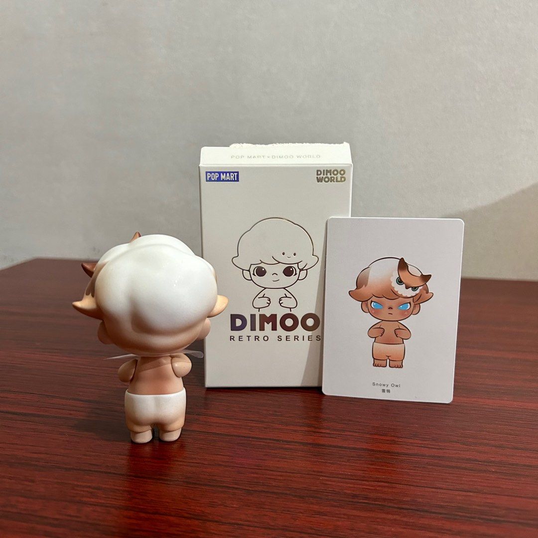 Brand New Popmart Dimoo Snowy Owl from Retro Series, Hobbies & Toys ...