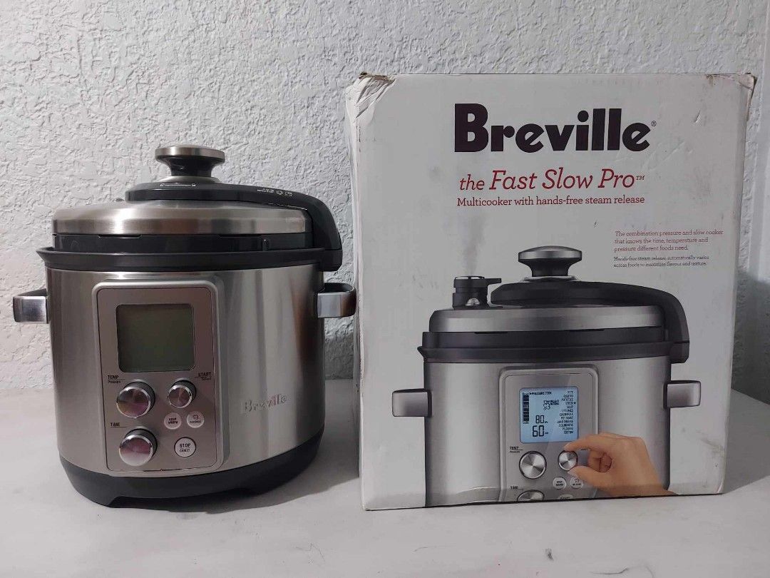Breville the Fast Slow Pro Multi cooker, TV & Home Appliances, Kitchen ...