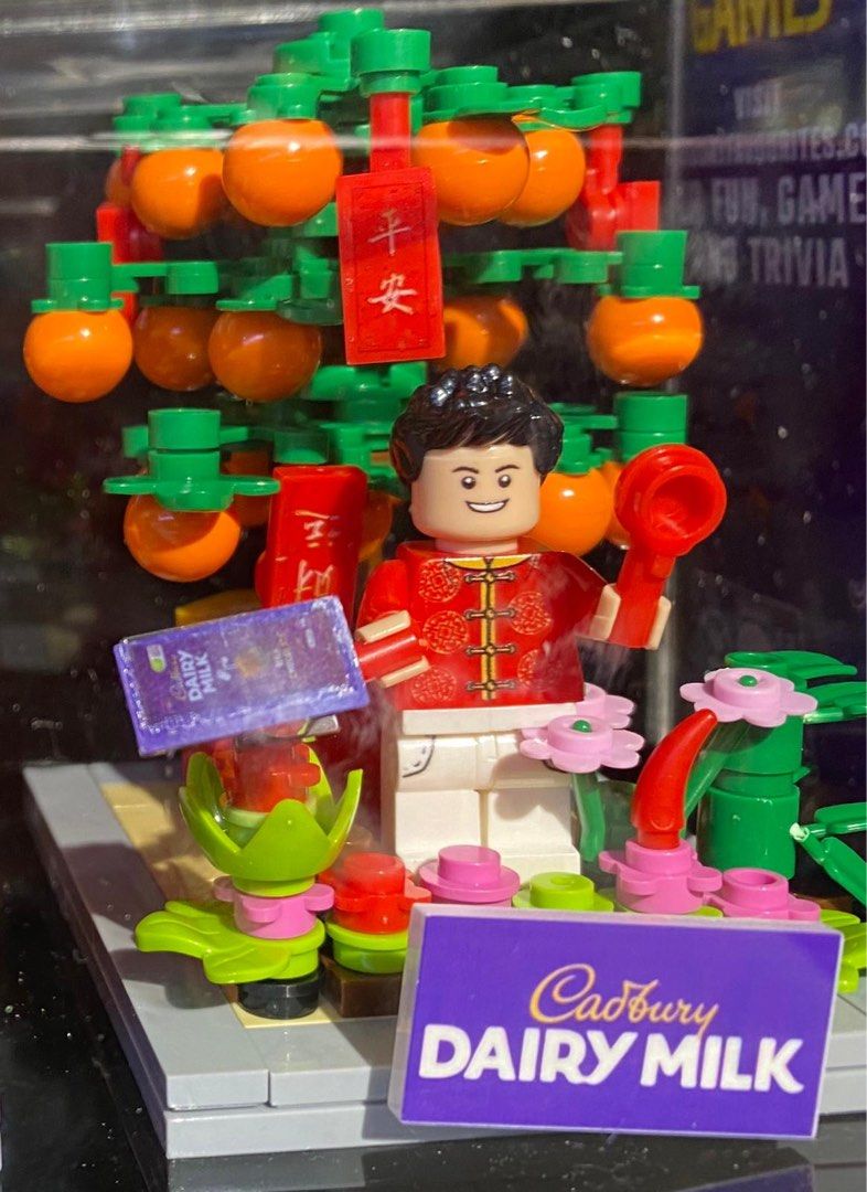 Cadbury Dairy Milk CNY orange tree building bricks, Hobbies & Toys ...