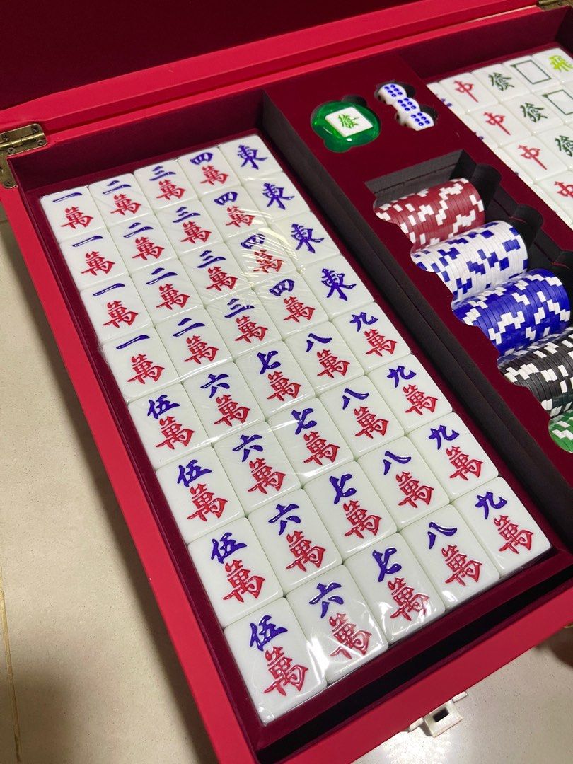 Carlsberg Red Mahjong Set 2024, Hobbies & Toys, Toys & Games on Carousell
