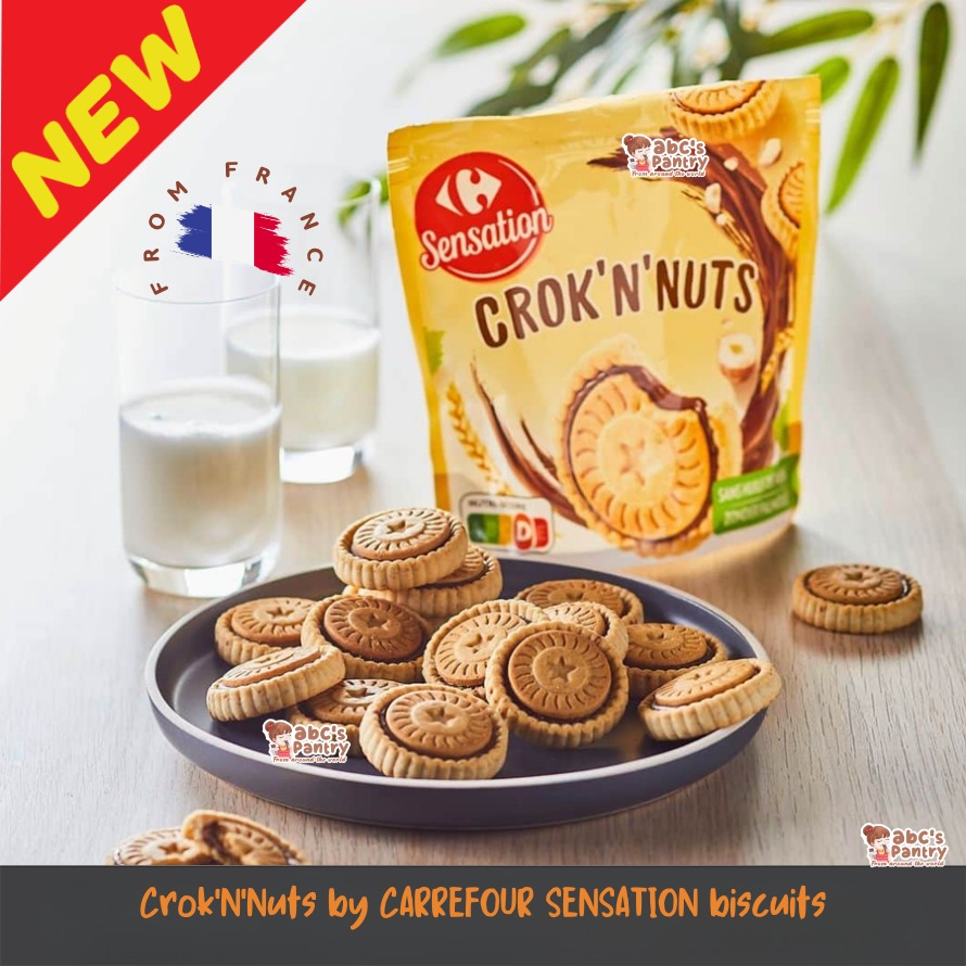 CARREFOUR FRANCE | Crok'N'Nuts | Sensation Biscuits | 240g | (Better ...
