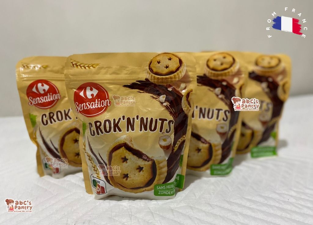CARREFOUR FRANCE | Crok'N'Nuts | Sensation Biscuits | 240g | (Better ...