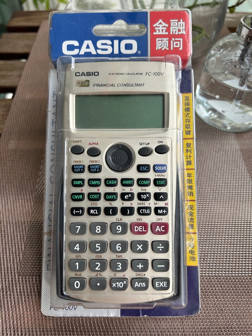 Casio FC-100V, Hobbies & Toys, Stationery & Craft, Stationery & School ...