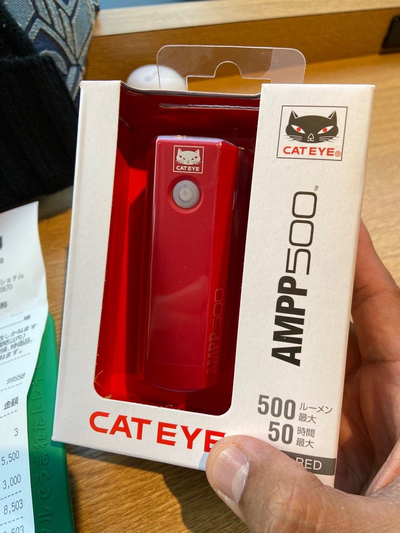 Cateye AMPP 500 Red, Sports Equipment, Bicycles & Parts, Parts ...