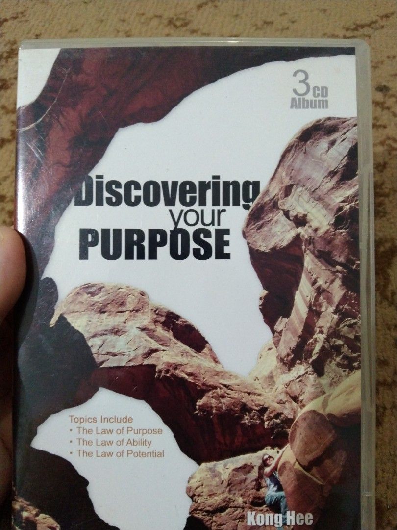 CD khotbah : Discovering your purpose, Musik & Media, CD, DVD & Lainnya di Carousell
