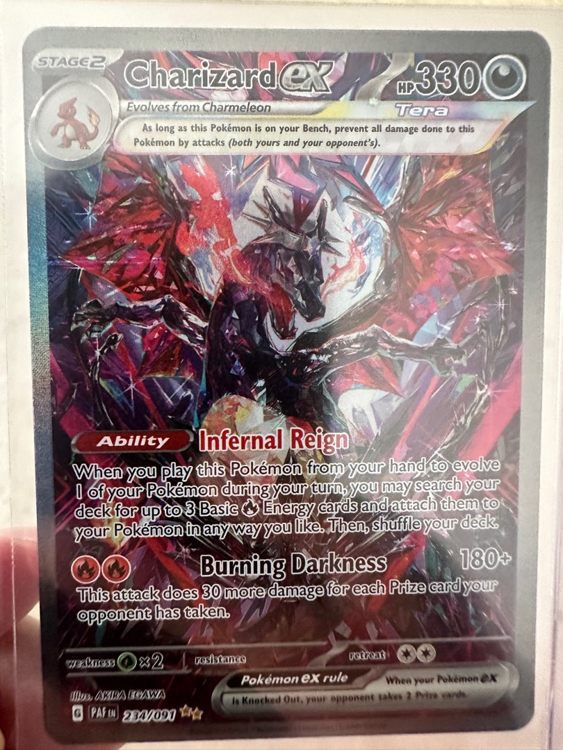 Charizard Ex Paldean Fates, Hobbies & Toys, Memorabilia & Collectibles ...