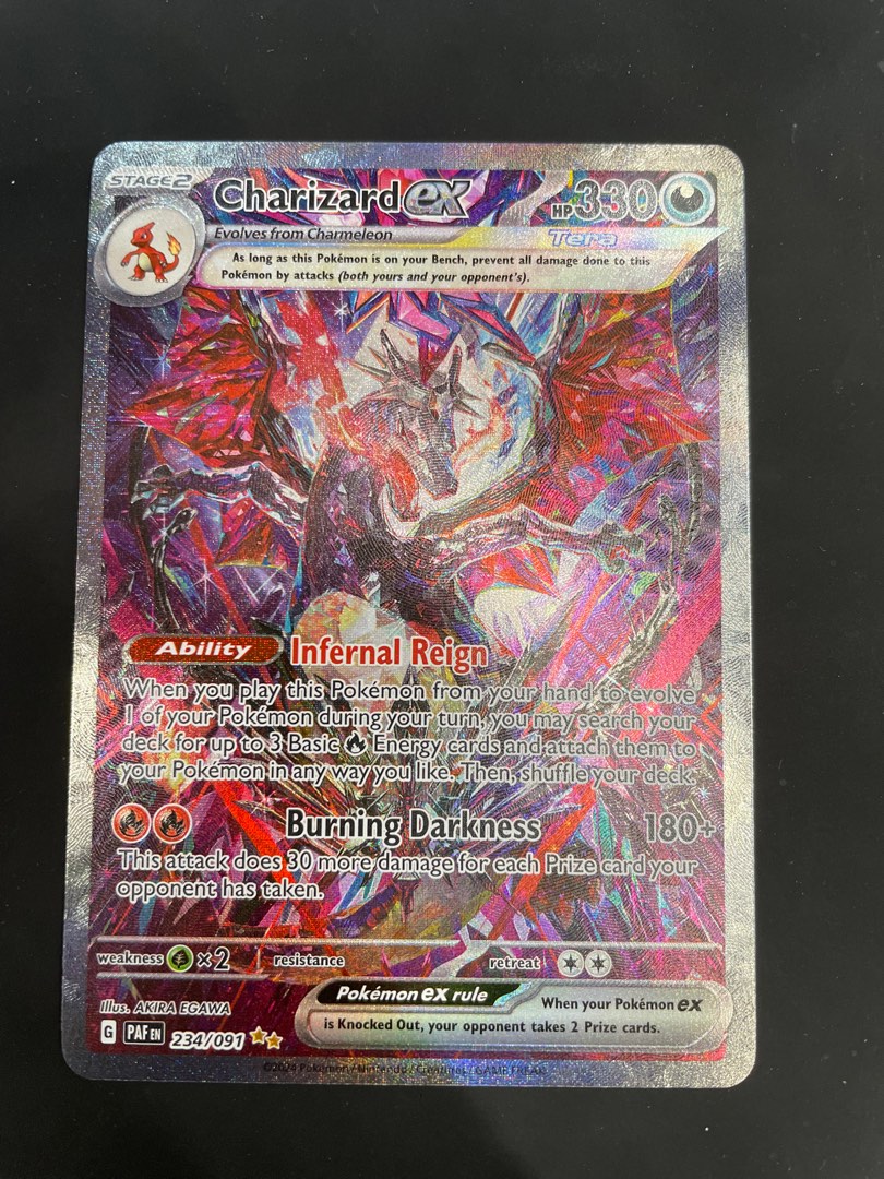 Charizard ex SIR, Hobbies & Toys, Toys & Games on Carousell