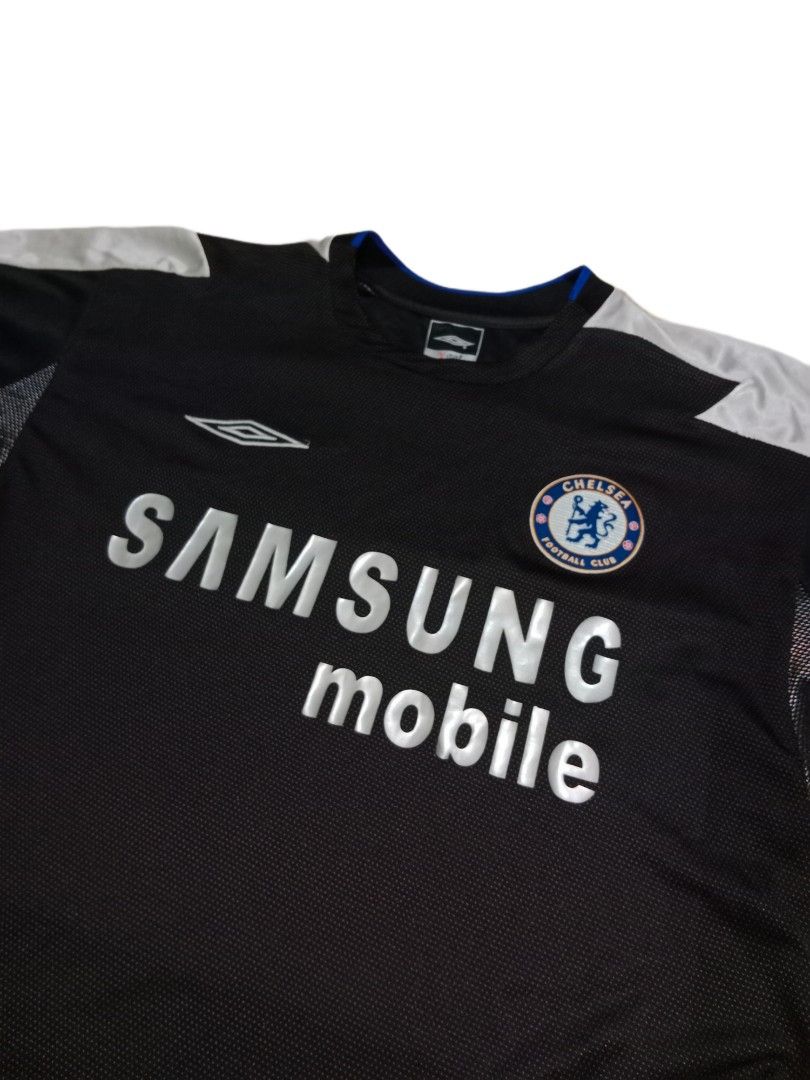 CHELSEA Umbro Samsung Mobile Football Jersey, Men's Fashion, Tops ...