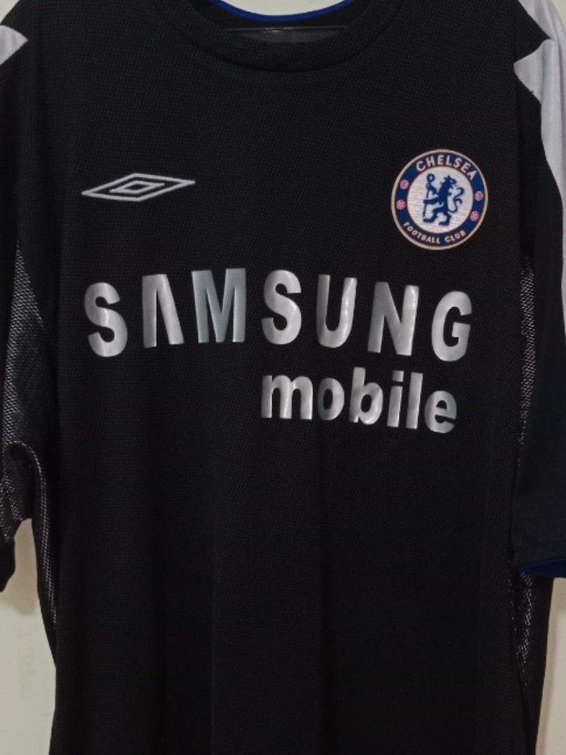 CHELSEA Umbro Samsung Mobile Football Jersey, Men's Fashion, Tops ...