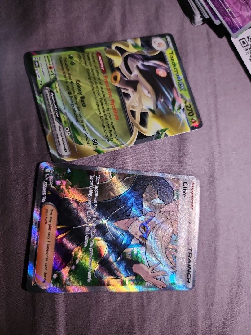 Clive Trainer Pokemon Scarlet Violet Paldean Fates, Hobbies & Toys ...