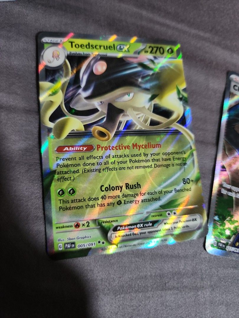 Clive Trainer Pokemon Scarlet Violet Paldean Fates, Hobbies & Toys ...