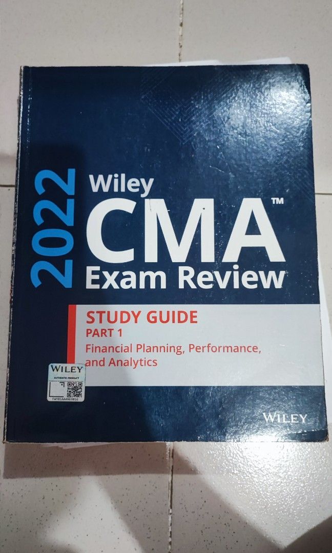 CMA Wiley Reviewer 2022, Hobbies & Toys, Books & Magazines, Textbooks ...