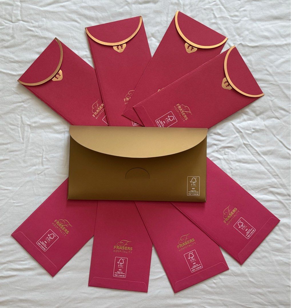 CNY Red Packets - Frasers Hospitality 2024, Hobbies & Toys, Stationery ...