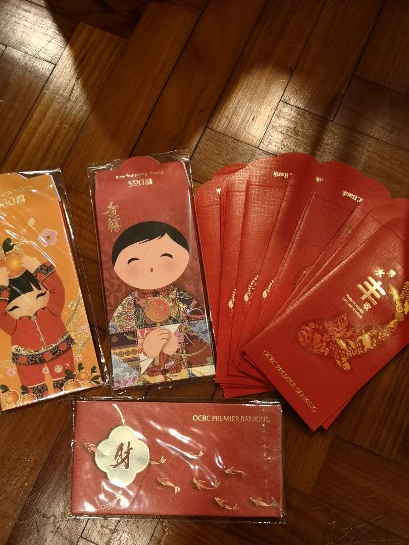 35s CNY red packets Bundle, Hobbies & Toys, Stationery & Craft ...