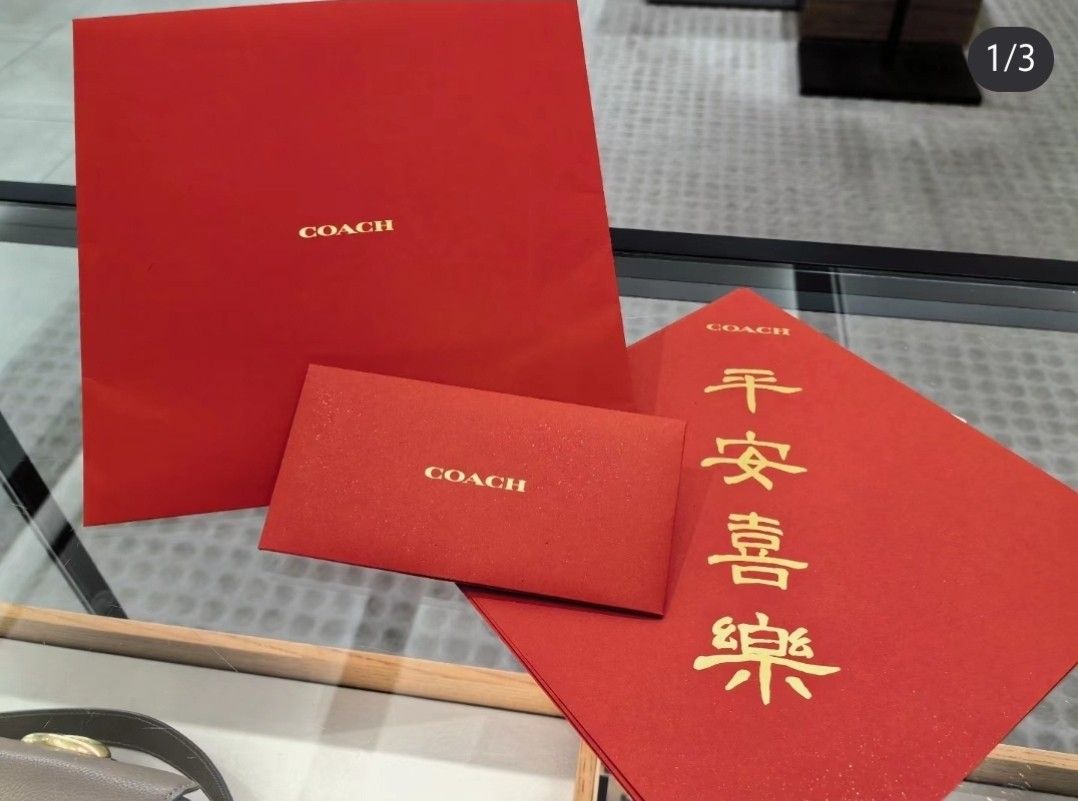 Coach 2024 Red packet, Hobbies & Toys, Stationery & Craft, Other ...