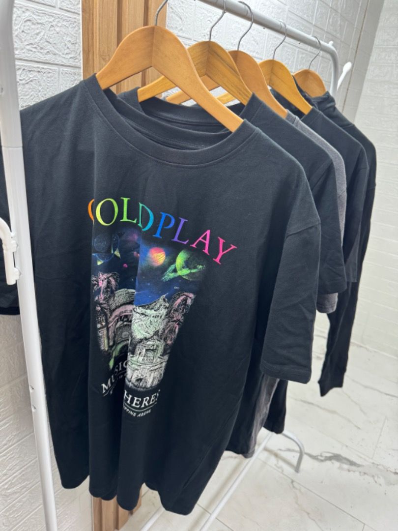 Coldplay Merch (Manila Special Event Shirt), Men's Fashion, Tops & Sets ...