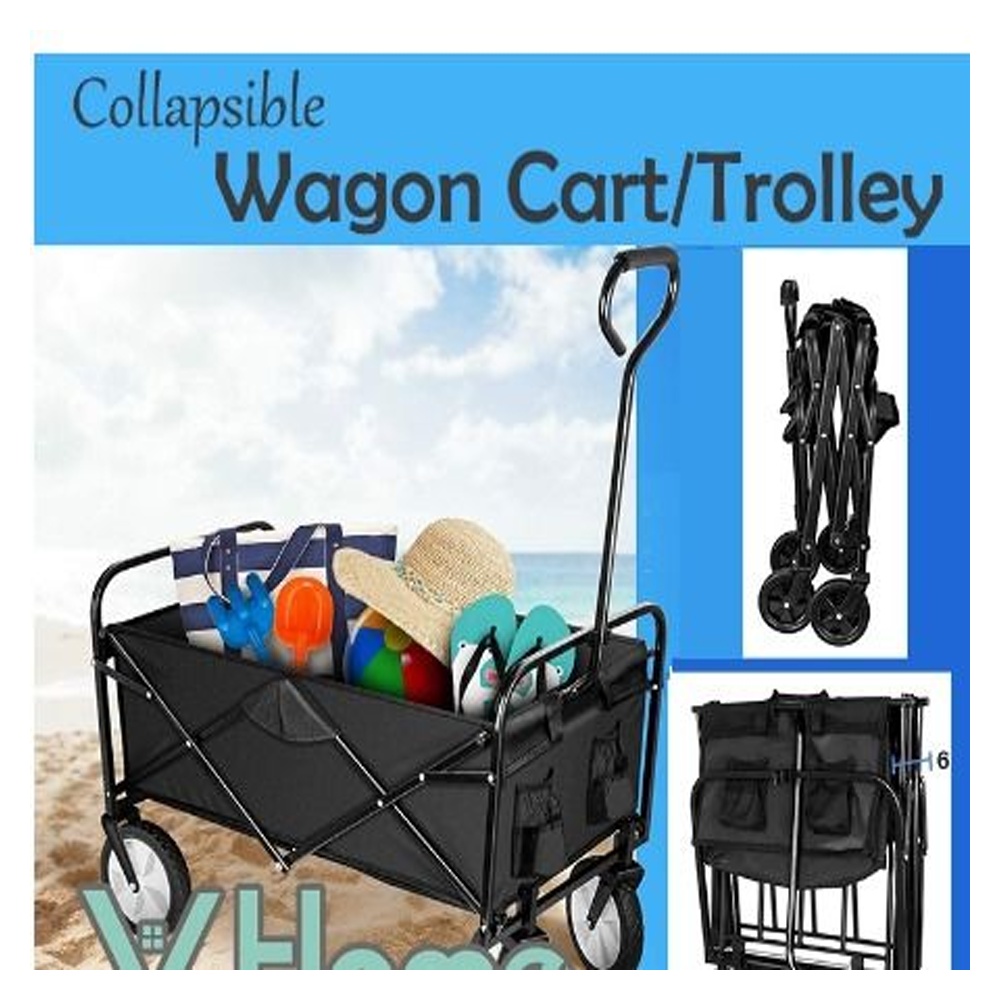 Collapsible Stroller Trolley Wagon Heavy Duty for picnic/camping ...