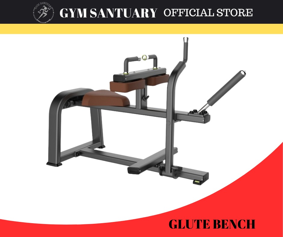 COMMERCIAL GLUTE BENCH, Sports Equipment, Exercise & Fitness, Cardio ...