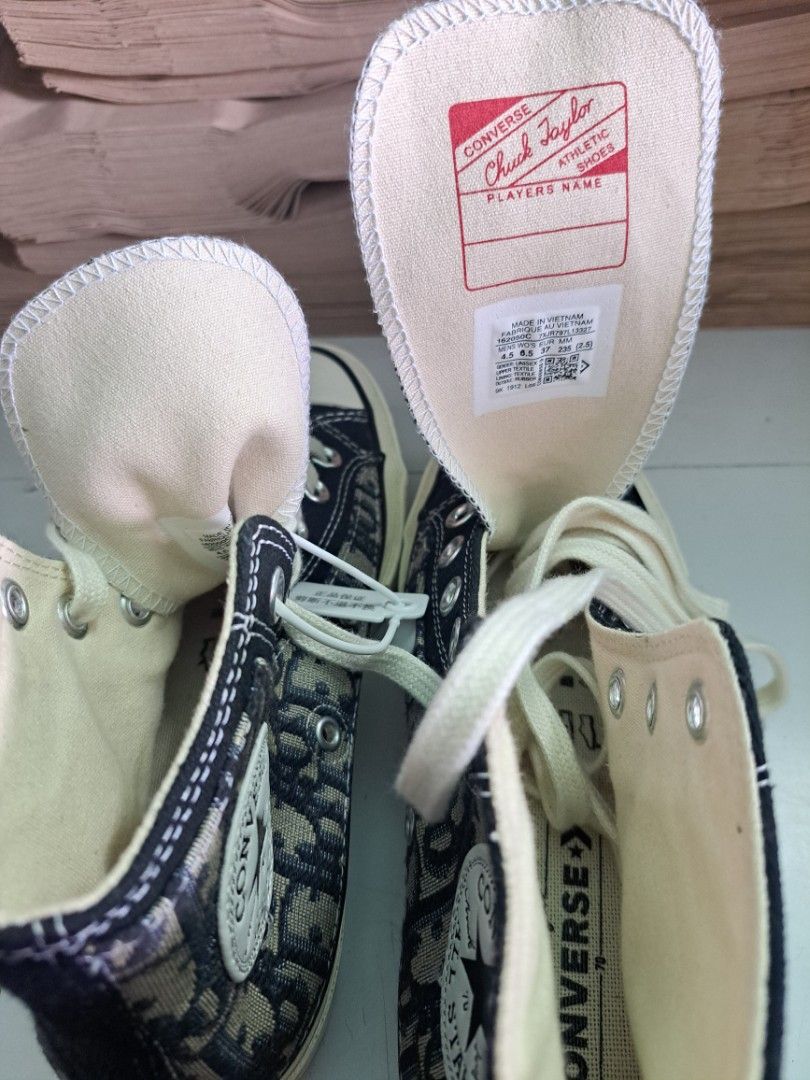 Converse x Dior, Women's Fashion, Footwear, Sneakers on Carousell