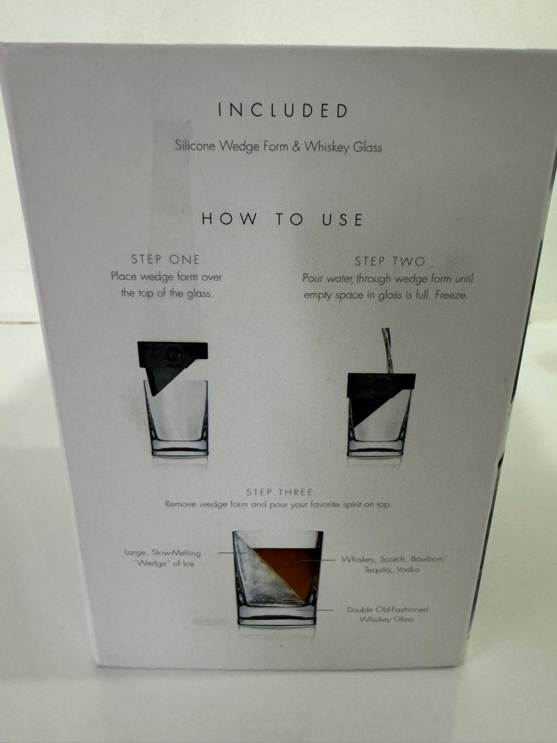 Corkcicle whiskey wedge, Furniture & Home Living, Kitchenware ...