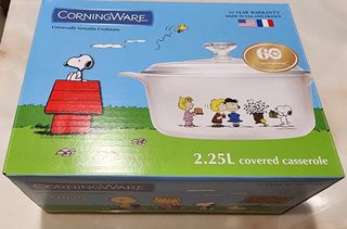 Corelle Snoopy Peanuts Corningware, Furniture & Home Living ...