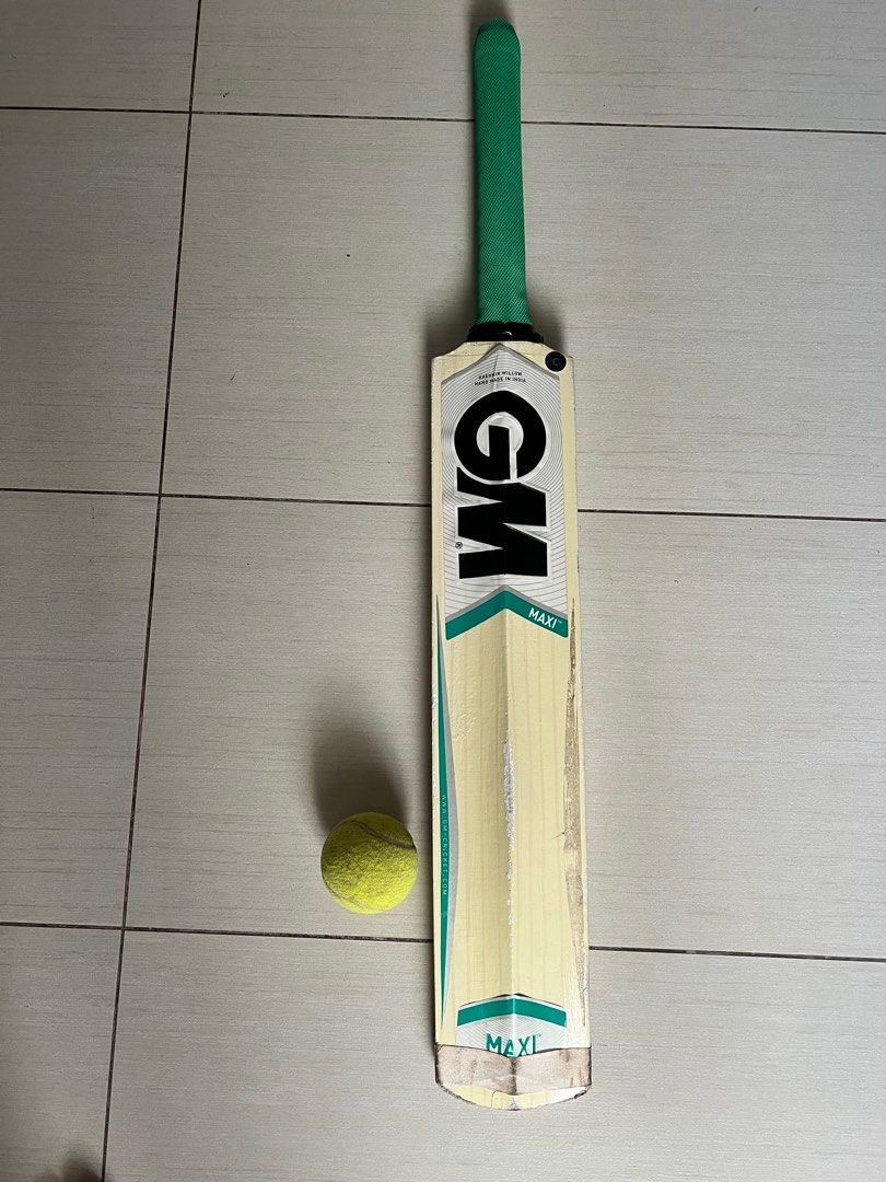 Cricket Bat and ball, Sports Equipment, Sports & Games, Racket & Ball ...