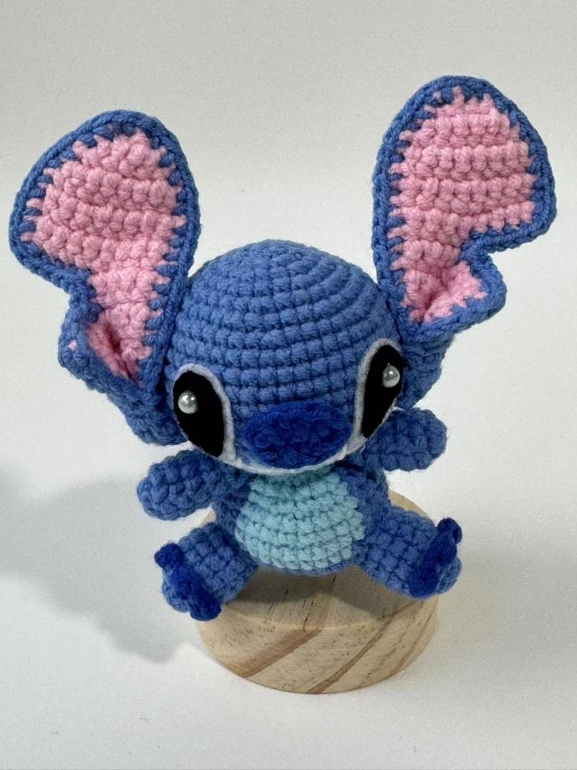 Crochet Picachu Stitch Garfield Doraemon doll, Hobbies & Toys ...